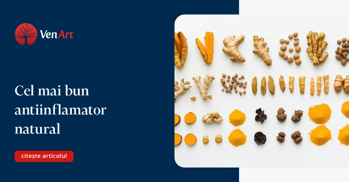 Cel mai bun antiinflamator natural | Clinica VenArt